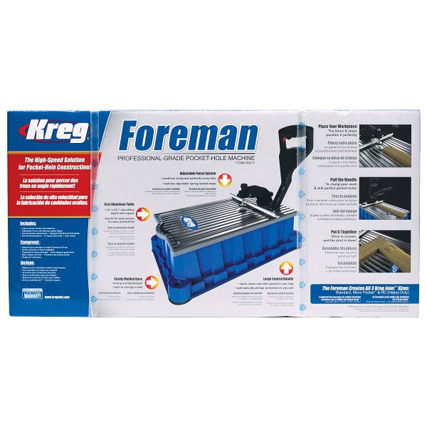 Kreg Electric "Foreman" Pocket Hole Machine